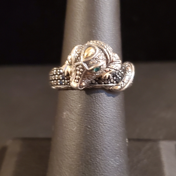 JAI | Jewelry | Jai Sterling Silver Croco Ring | Poshmark